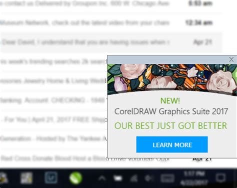 how can i turn off these annoying ads coreldraw graphics