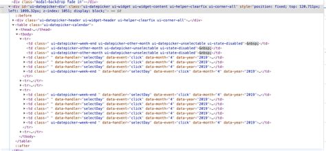 node js datepicker selenium javascipt using stack overflow
