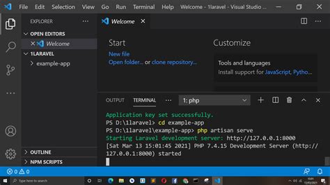 install laravel di laptop windows baraja coding