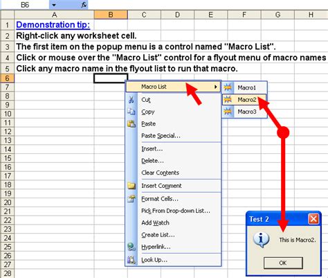 tom s tutorials for excel customizing your rightclick
