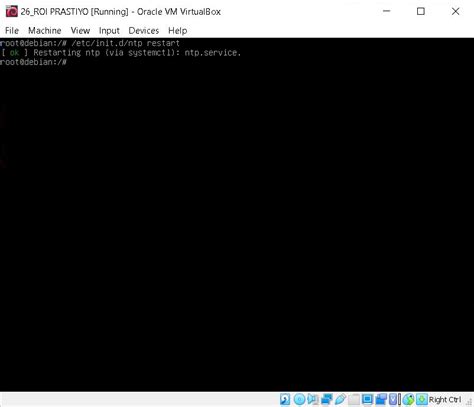 Tutorial Konfigurasi Ntp Server Debian 10