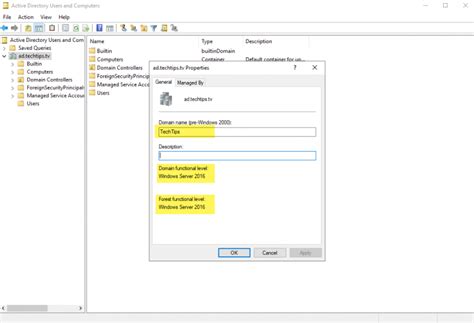 install active directory in hyper v on windows server 2019 part 3