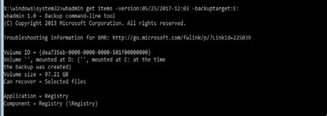 restore system state to a windows server azure backup microsoft learn
