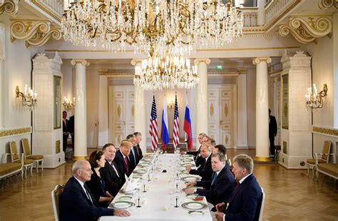 In Pictures Trump Meets With Putin