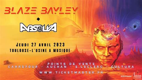 Blaze Bayley Tour 2023 27 04 2023 Toulouse Lusine à Musique
