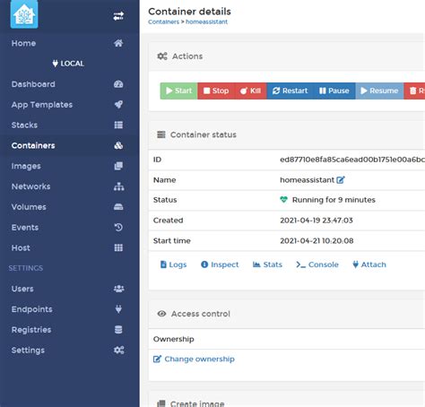 trying to run before i can crawl attempt to port ha from rpi to docker