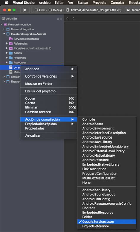como integrar firebase firestore con xamarin forms high developer