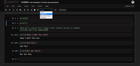python how to run jupyter notebook from 5th cell to