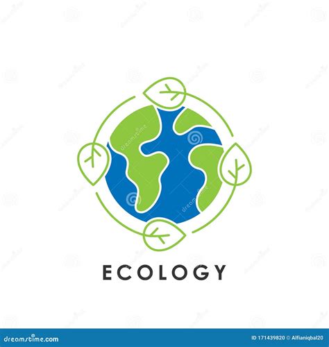Écologie Icône Mondiale De Lenvironnement Icône écologique Vecteur