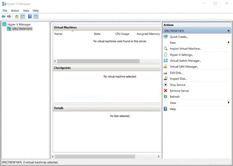 new features in hyper v windows 10 creators update
