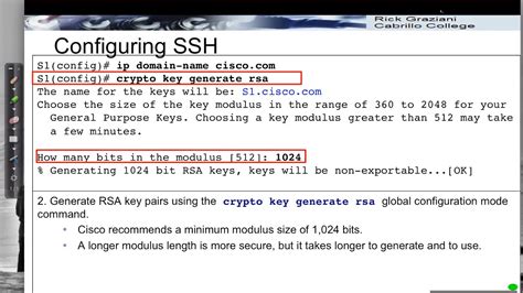 crypto key generate rsa command la gi