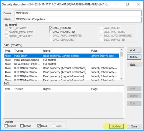 delegation of access to bitlocker recovery passwords this way please