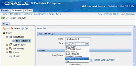 oracle bi publisher integration with oracle bi discoverer