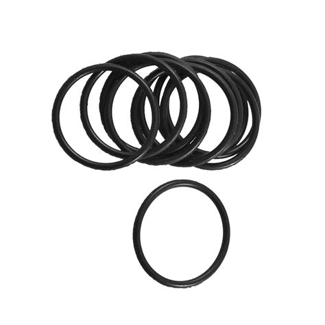 Uxcell 10 Pcs 1 5mm Black Rubber Oil Filter O Ring Seal Gaskets Id
