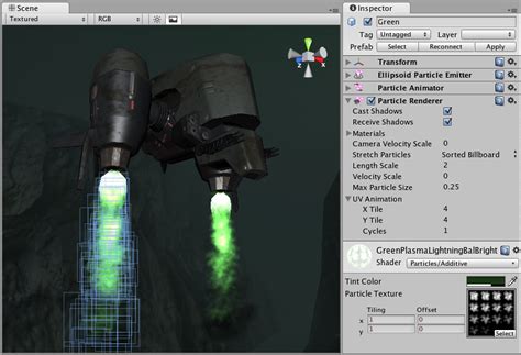 unity manual particle renderer legacy