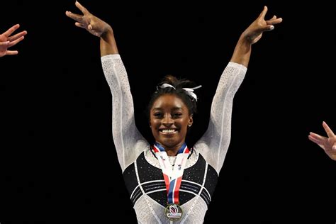 Simone Biles Dazzles In Her Return From A 2 Year Layoff To Dominate The
