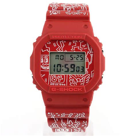 Box訳あり G Shock Gショック Casio カシオ Keith Haring×g Shock コラボレーション限定モデル メンズ 腕