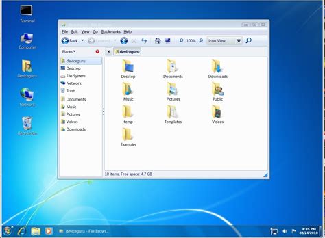 making ubuntu look like windows 7 deviceguru