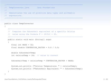 ppt chapter 2 data and expressions powerpoint
