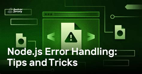 Node Js Error Handling Tips And Tricks Appsignal Blog R Programming