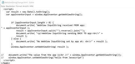 javascript function does not reverses text mit app inventor help