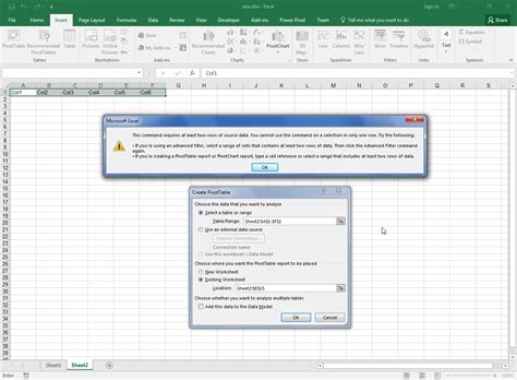 pivot table field name is not valid refresh