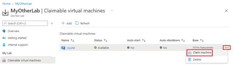 access a lab and lab vm azure devtest labs microsoft learn