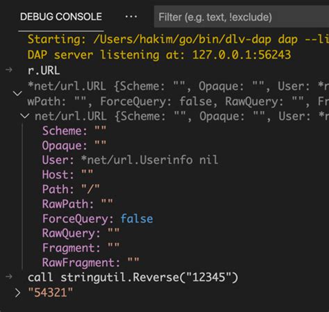 debugging · golang vscode go wiki · github