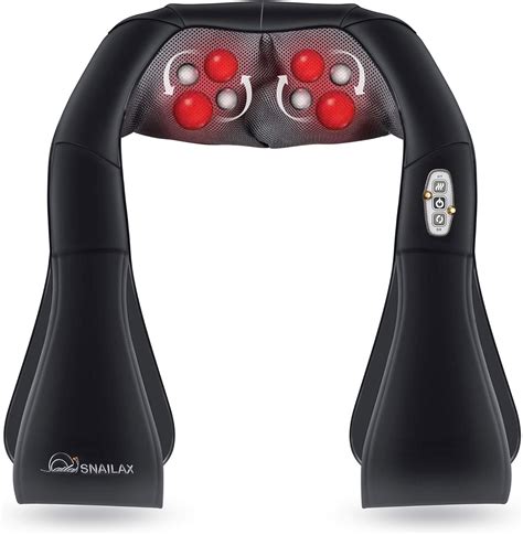 Snailax Masseur Shiatsu Pour Le Cou Et Les épaules Massage Pétrissant