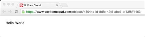 implement hello world in the cloud wolfram language code gallery