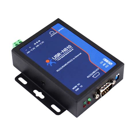 industrial serial ethernet converter serial server device supports