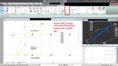 miss the modify tab then i found it and now dont work c autodesk