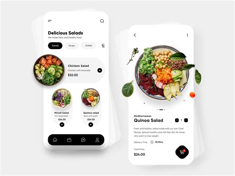 github codingbbq flutter food app flutter ui for a food app