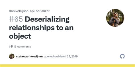 deserializing relationships to an object · issue 65 · danivek json api