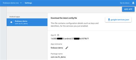 firebase realtime database demo auth with facebook