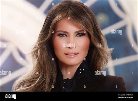 Official Photo Of First Lady Melania Trump By Belgian Photographer