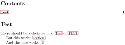 hyperref ref{} does not work under certain circumstances tex