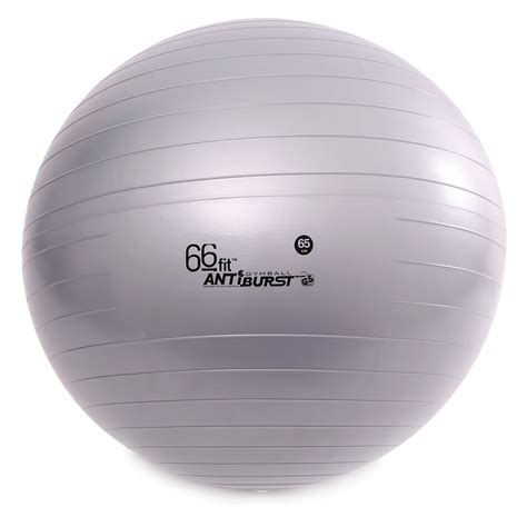 66fit Gym Ball And Pump 65cm Anti Burst Exercise Fitness Yoga Swiss