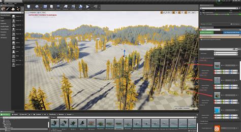 procedural environment in two days houdini and ue4 combined