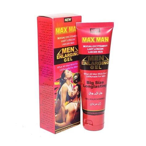 Maxman Gel Red Male Enlarging Gel For Men