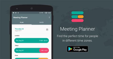 meeting planner app by for android
