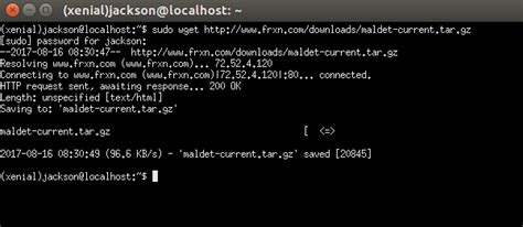 how to detect and clean malware from a linux server with maldet make