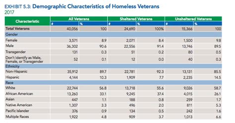 Homeless Veterans Charts Hot Sex Picture
