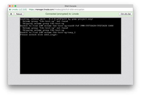 how to use luks for full disk encryption on linux linode