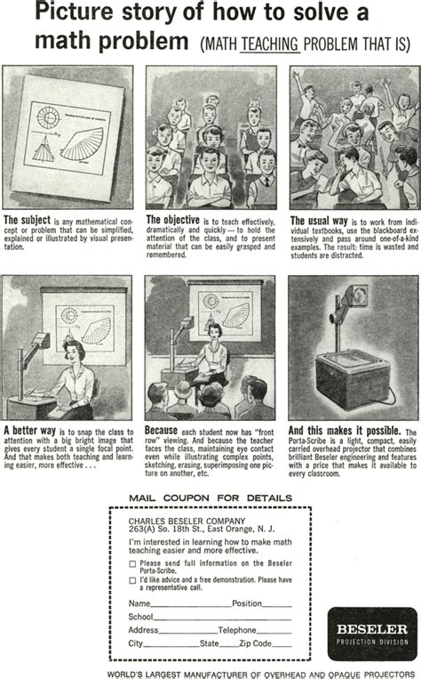 the overhead projector how it bowled its way into the classroom