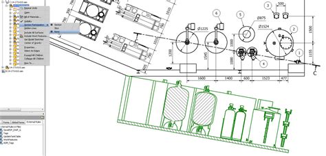 solved create section view only for selected parts in an assembly in