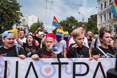 Kyiv Ukraine June 23 2019 March Of Equality Lgbt March Kyivpride