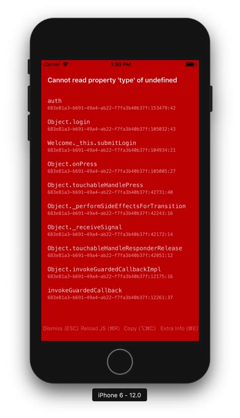 redux and react naitve cannot read property type of
