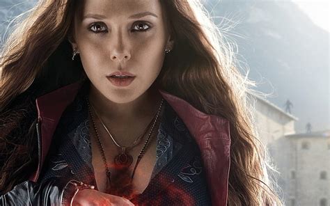 Wanda Maximoff Scarlet Witch Babe Scarlet Witch Movie Film