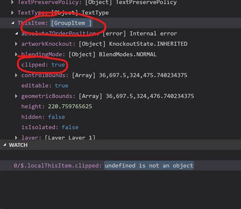 javascript in vscode how do i write an expression to watch a property